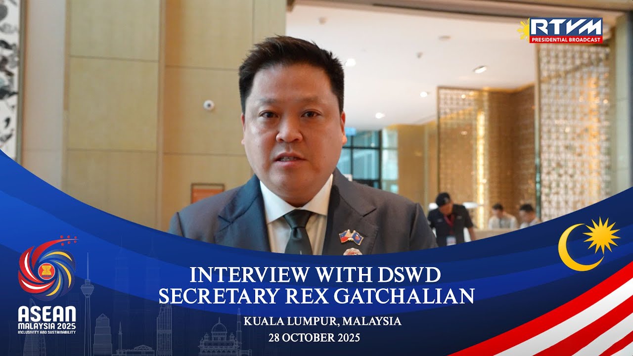 Interview with DSWD Secretary Rex Gatchalian 10/28/2025 - YouTube