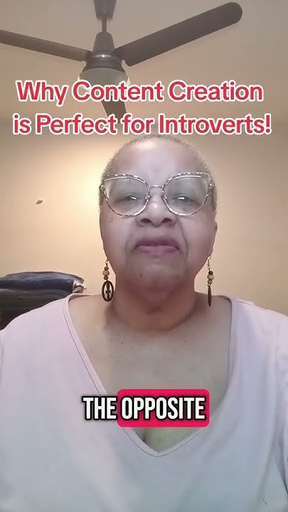 Why Content Creation is Perfect for Introverts! - YouTube