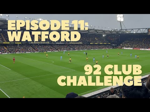 92 Club Challenge | Stadium #11: Watford vs Coventry City - YouTube