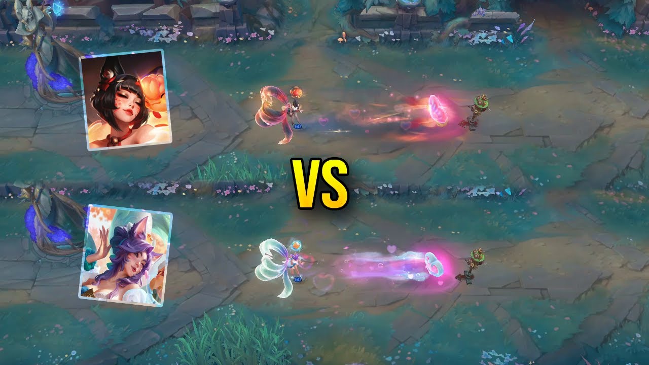 After Hours Spirit Blossom Springs Ahri vs Spirit Blossom Springs Ahri ...