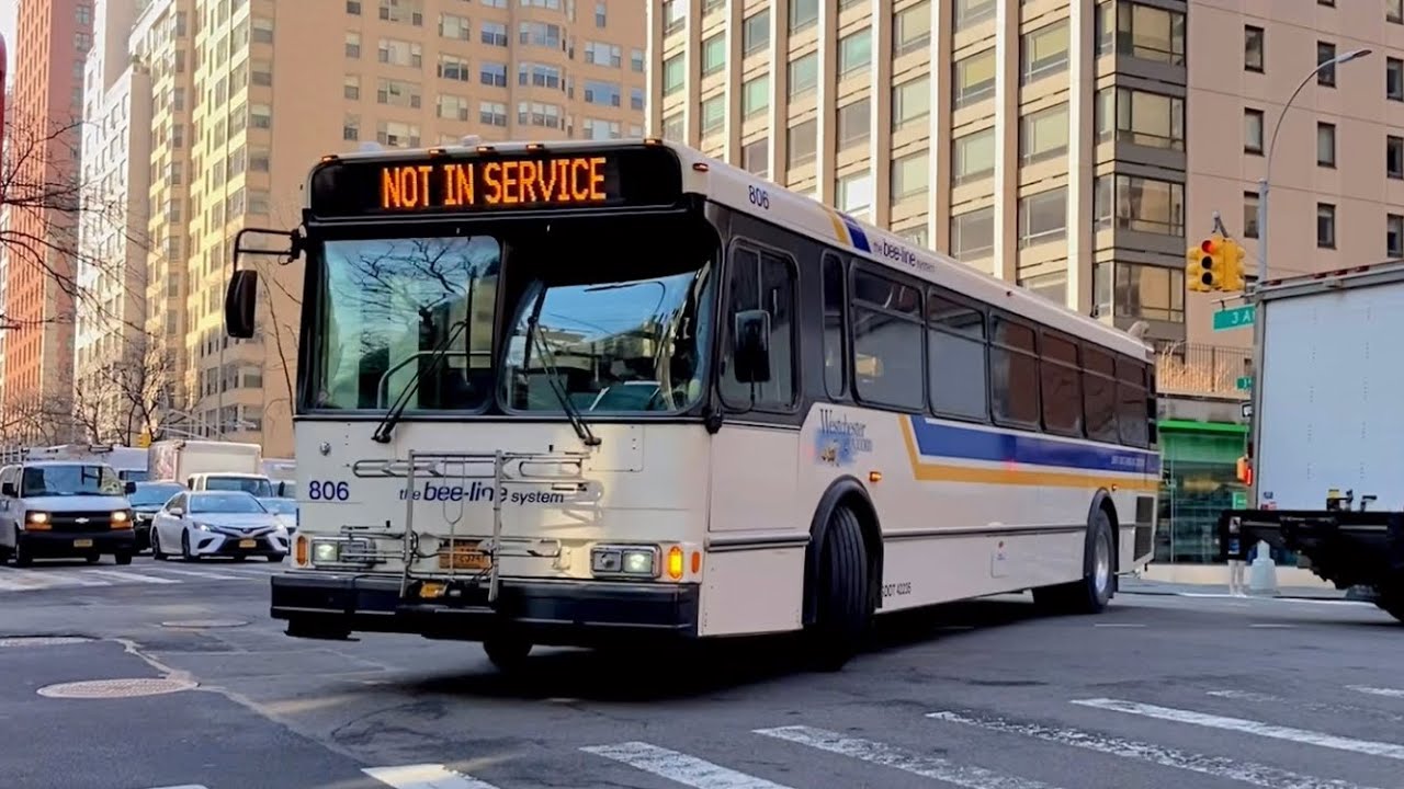Bee-Line Bus: 2008 Orion V Suburban #806 BxM4c Bus @ 3rd Avenue & 72nd ...