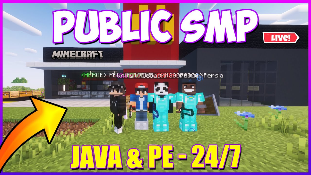 MINECRAFT SURVIVAL SMP LIVE WITH SUBSCRIBERS | ROAD TO 15K - YouTube