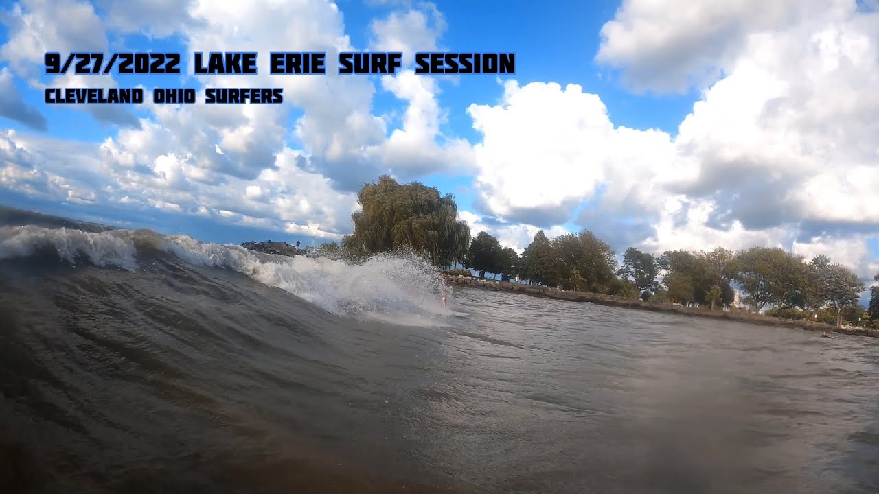 9/27/2022 | Lake Erie Surf Session | Cleveland Ohio - YouTube