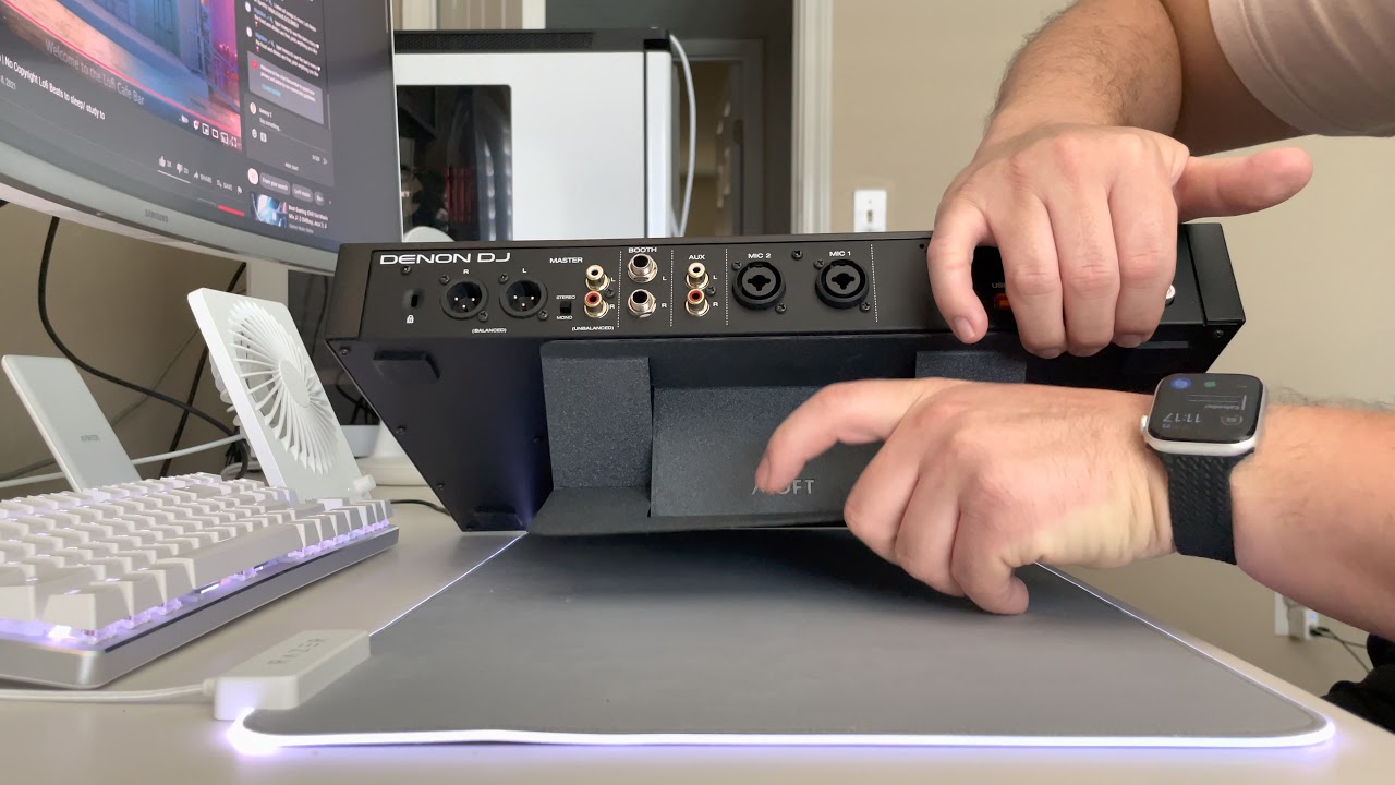 My DenonDJ Prime Go "Built-In" Stand Solution! - YouTube