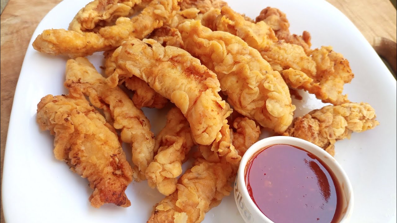 Crispy Zinger Strips Chicken Zinger Strips Chicken Zinger Recipe