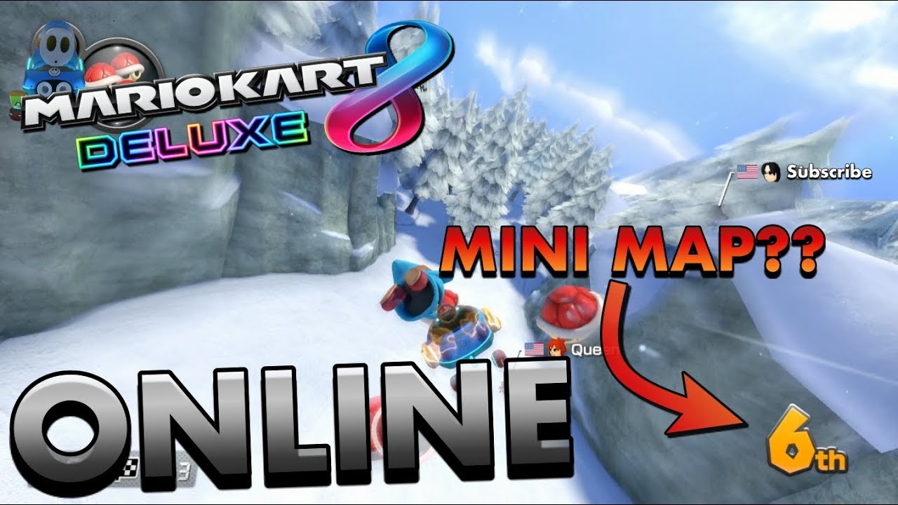 Where Is the Minimap?? MK8DX - Online #2 - YouTube