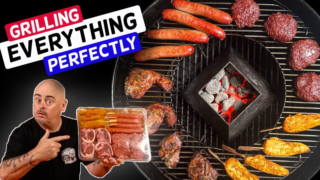 How to cook an Aussie BBQ meat tray by Schueys BBQ - YouTube