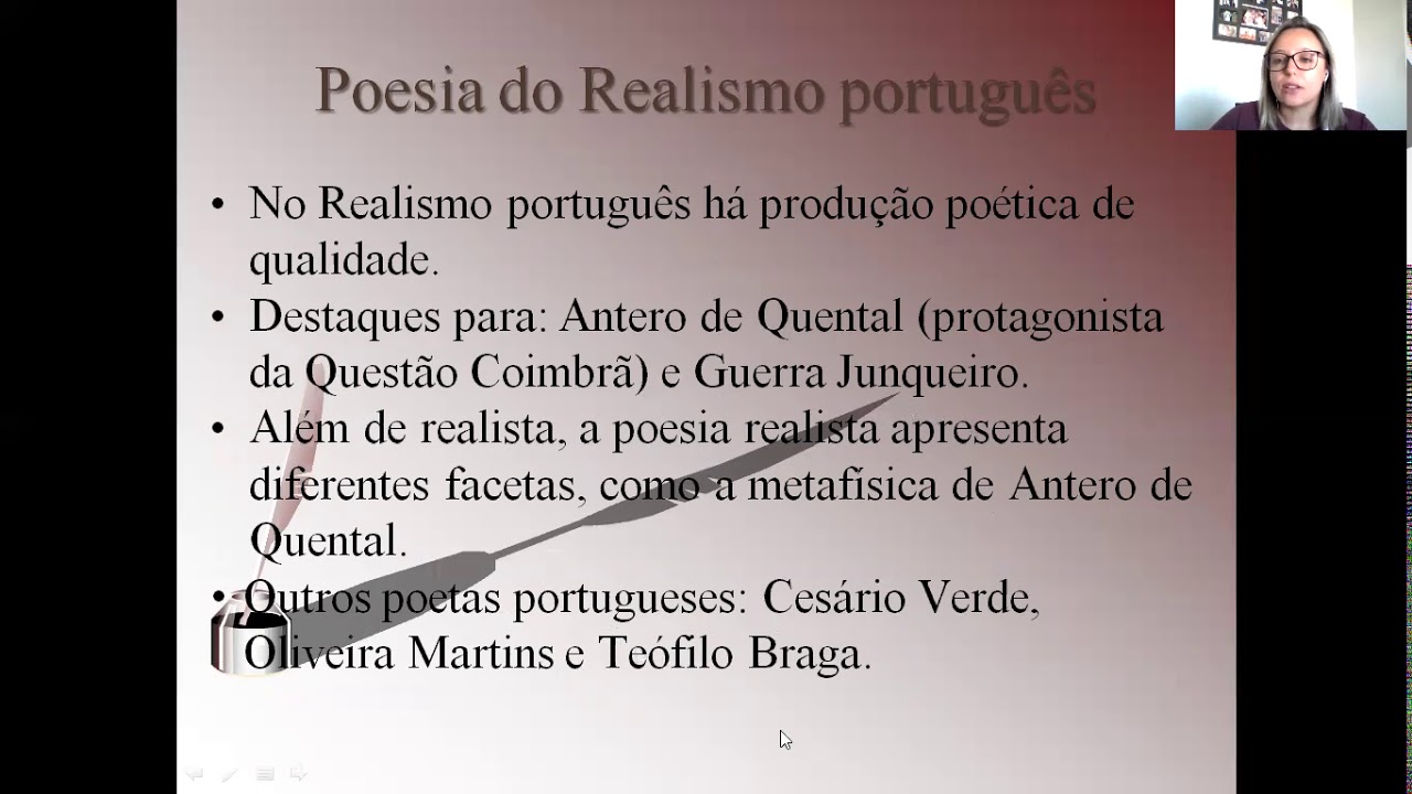 Realismo em Portugal Poesia - YouTube