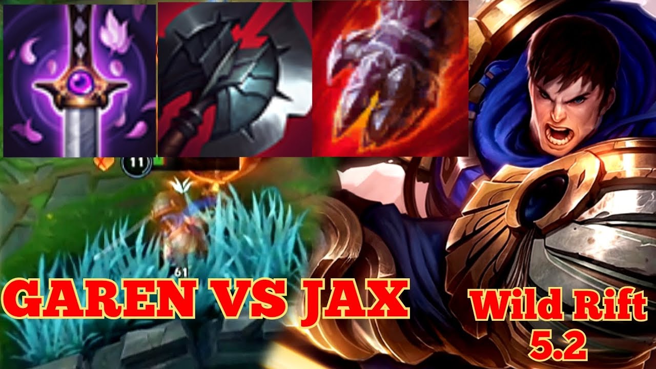 Wild Rift 5.2 - GAREN TOP IS CRAZY STRONG - BARON LANE GAMEPLAY - YouTube