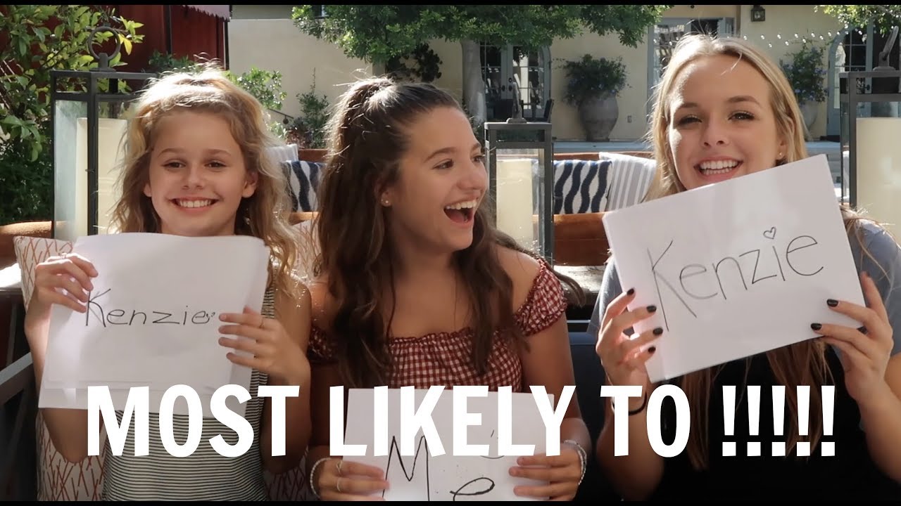 MOST LIKELY TO! ft. kylee and ruby !!! - YouTube