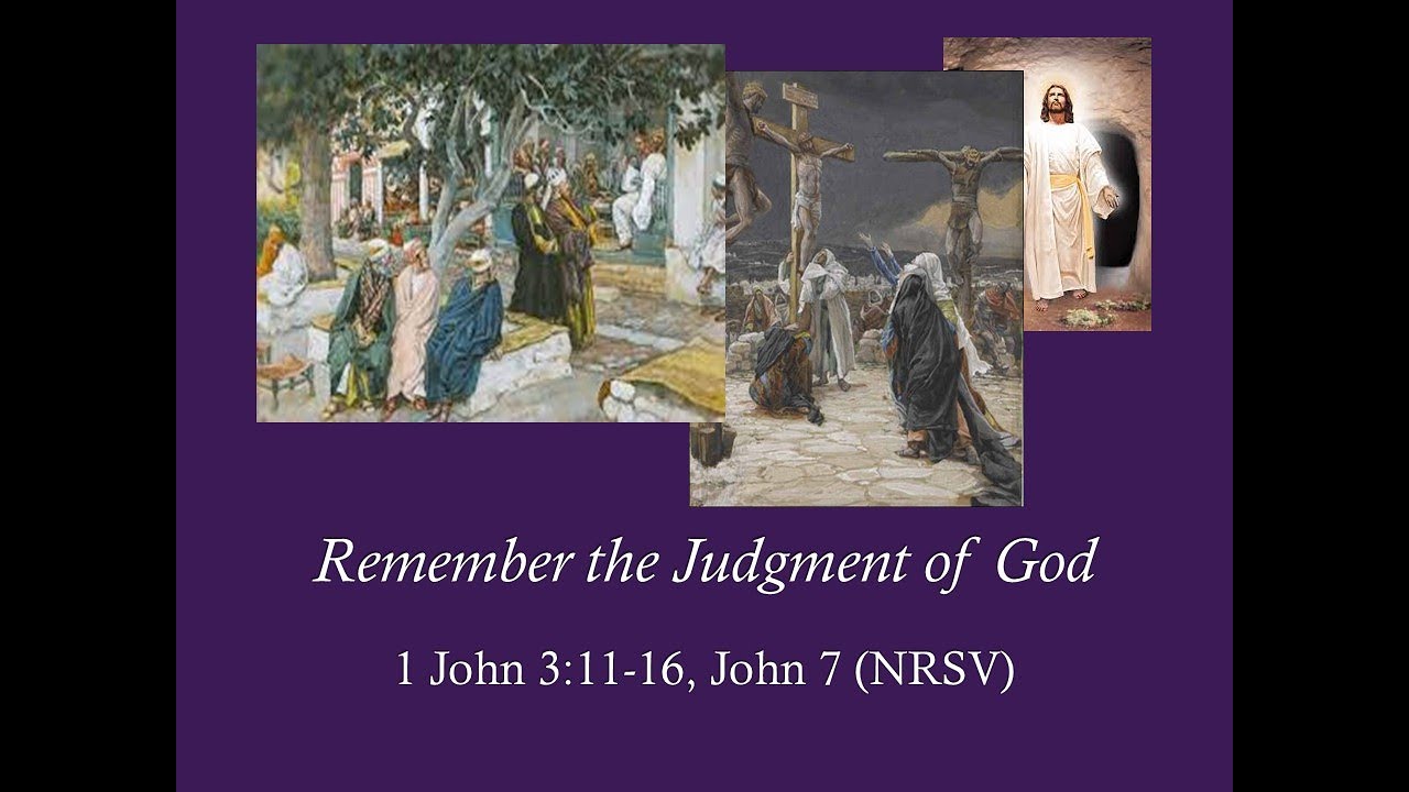 The Judgment of God. John 7, - YouTube