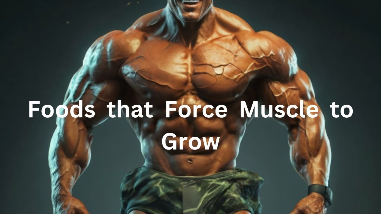 30 Great Foods to Force Muscle Growth - YouTube