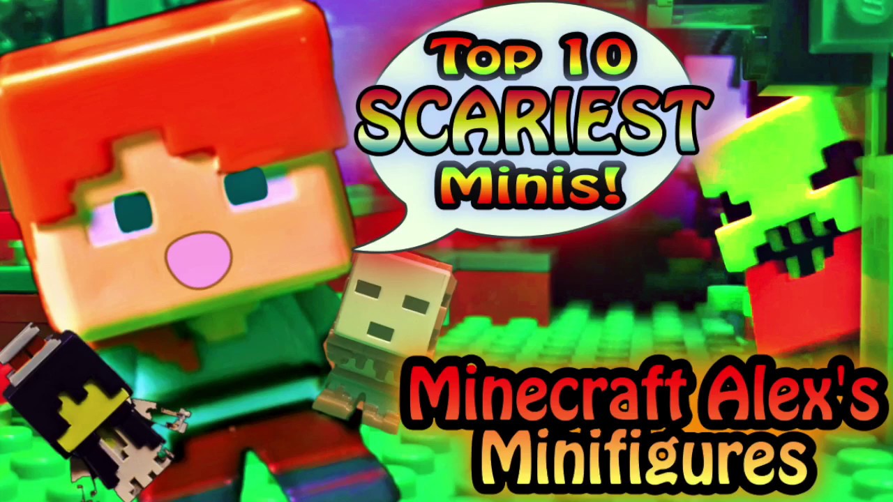 Minecraft Mini Figures Stop Motion | Top 10 Scariest Minifigures ...