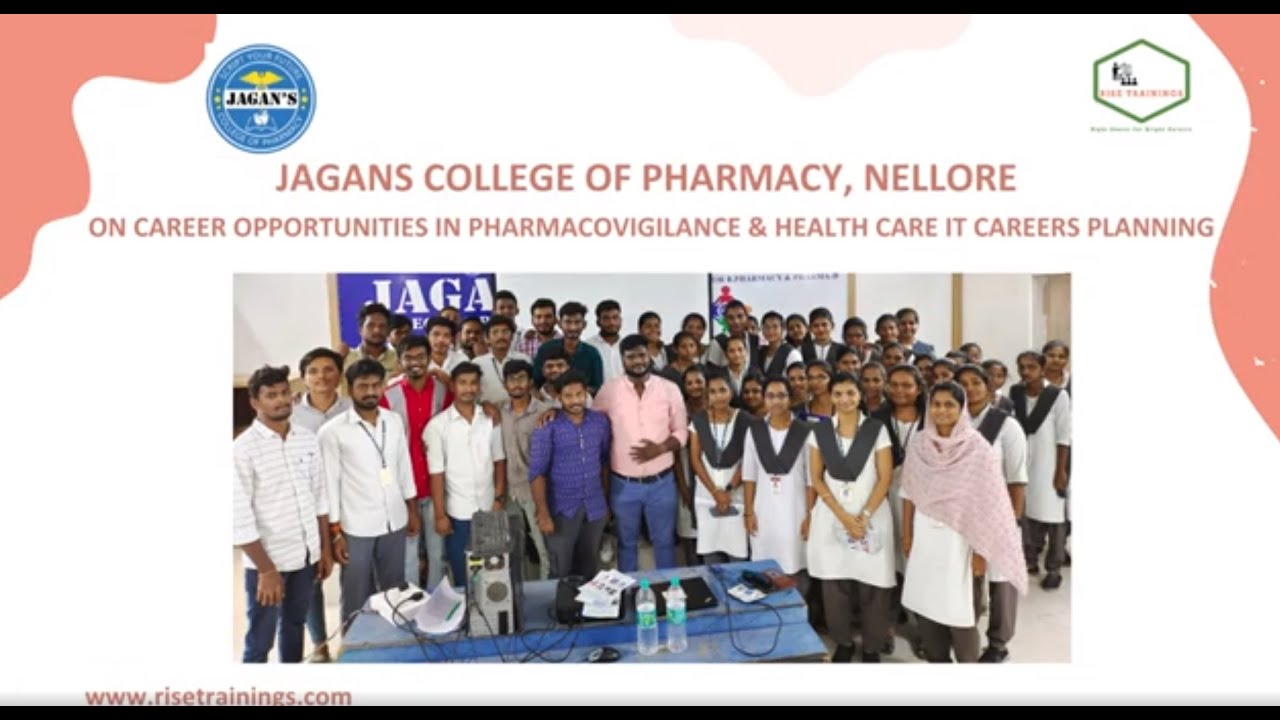 Rise Trainings Seminar At Jagans College Of Pharmacy - YouTube