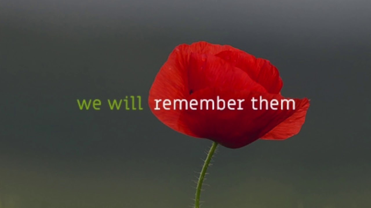 We will remember them VOCAL - David & Dale MacGregor - YouTube
