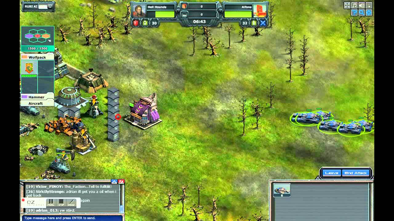 Elite Warhawk and Mega Tank the Best Combination On War Commander - YouTube