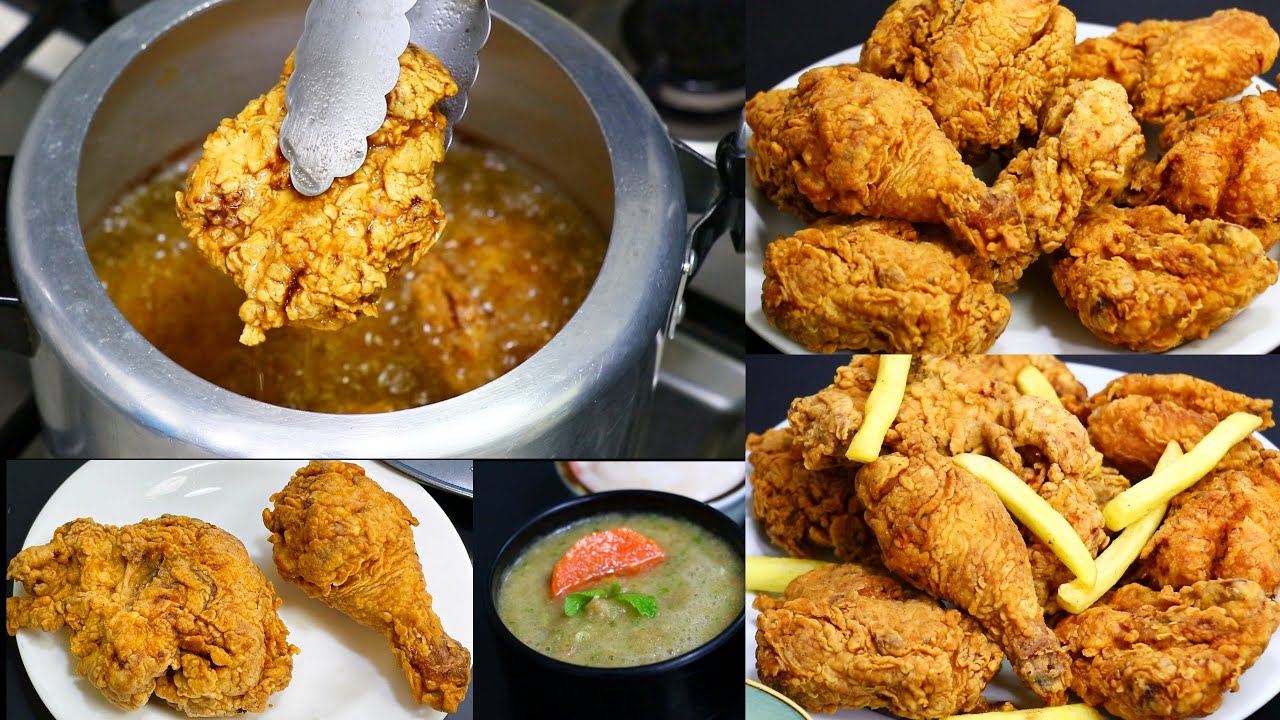 ഇതിന്റെ രുചി വേറെ ലെവൽ Broasted Chickenവീട്ടിൽ ഒരിക്കൽ ഇങ്ങനെ ചെയ്തു ...