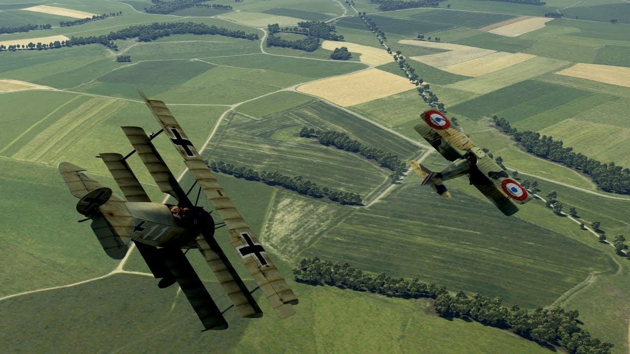 IL-2 Flying Circus Vol. 2 | Fokker Dr.I - Ground Attack & Furball Fun ...