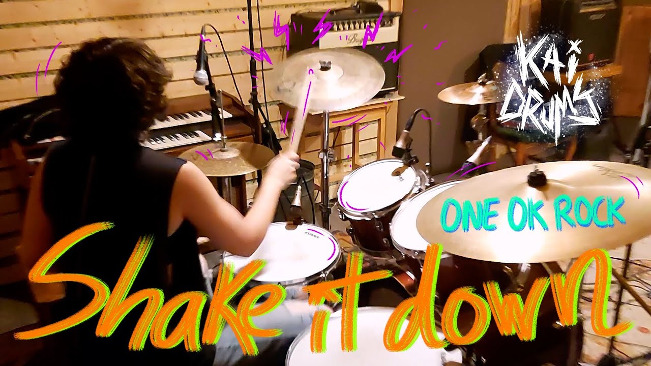 SHAKE IT DOWN (One Ok Rock) - DRUM COVER - YouTube