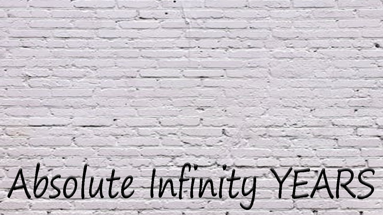 Staring at the wall for absolute infinity years - YouTube