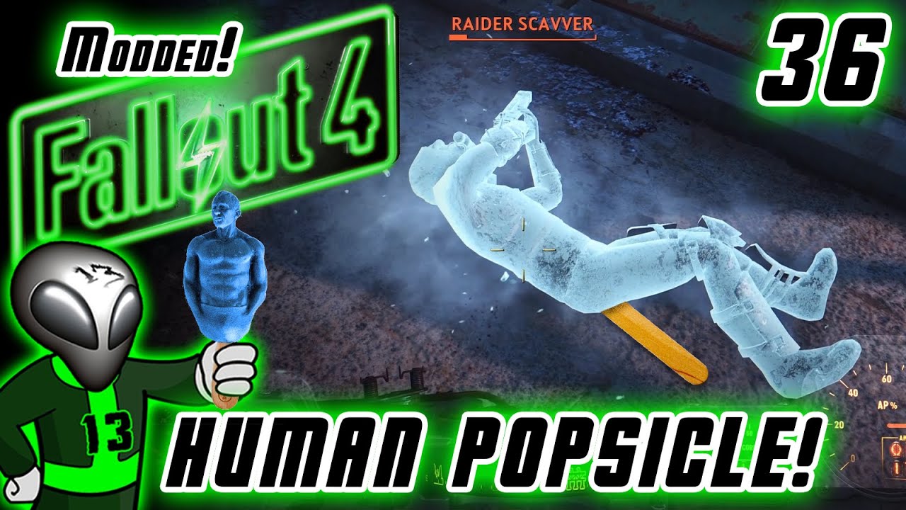 Fallout 4 - Episode 36: Human Popsicle! - YouTube