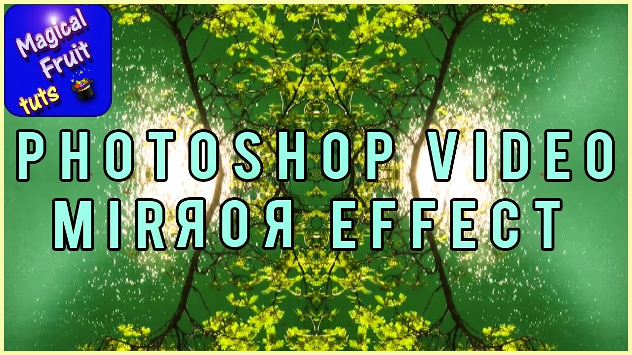 Video Mirror Effect You can make with Photoshop CC - YouTube