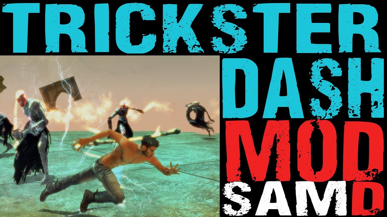 DmC - Devil May Cry -"Trickster" Angel Dash Mod - YouTube