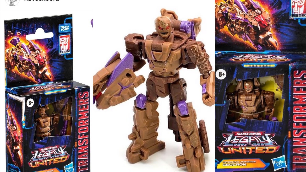 Transformers legacy united Geocron revealed. New core class infernac ...