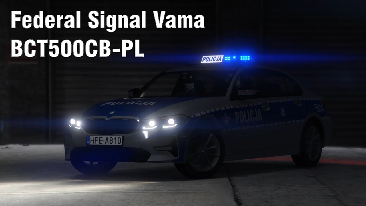 Federal Signal Vama AS -320 CB P5 prezentacja modulatora [do pobrania ...
