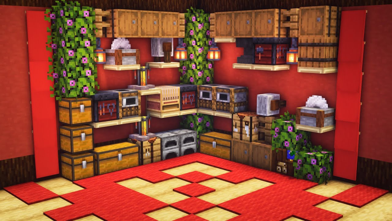 Very Nice Idea How to Build a Workshop Room for a House in Minecraft ...