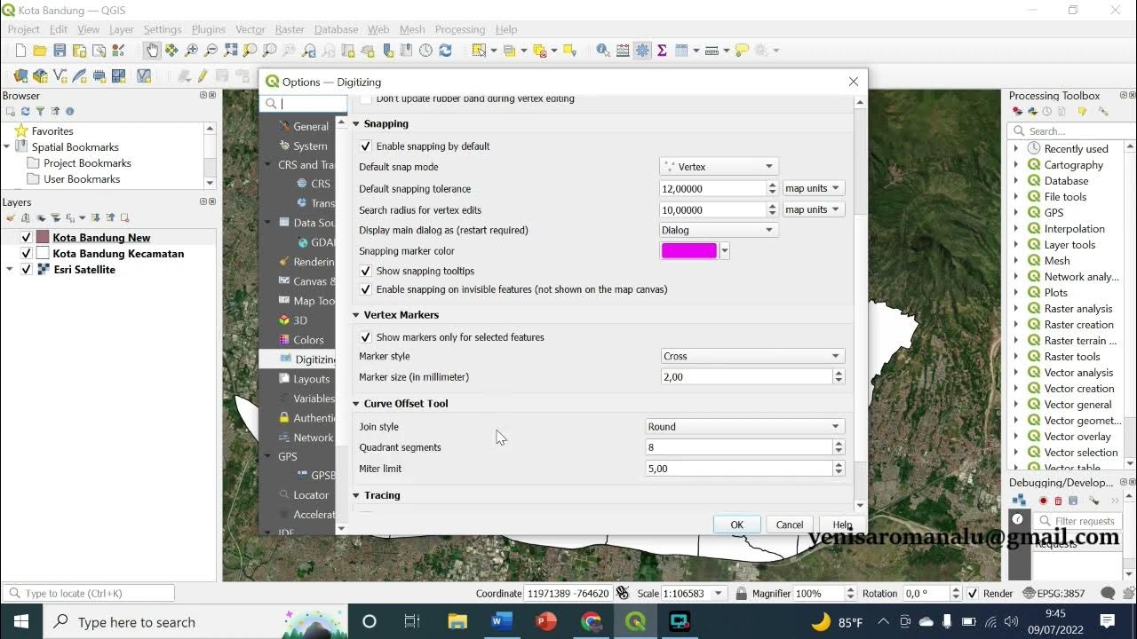 Cara Mengaktifkan Snapping (Magnet) Tools di QGIS (Quantum GIS) - YouTube