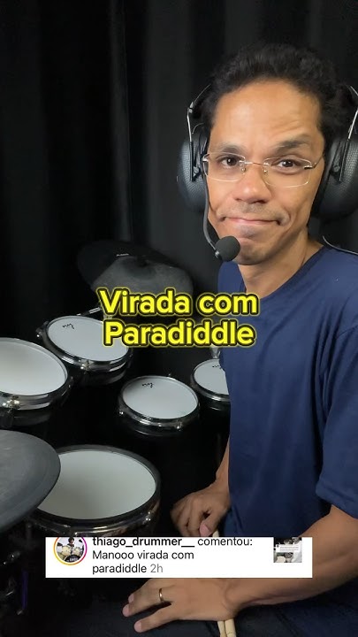 Como fazer virada com o Paradiddle?? - YouTube