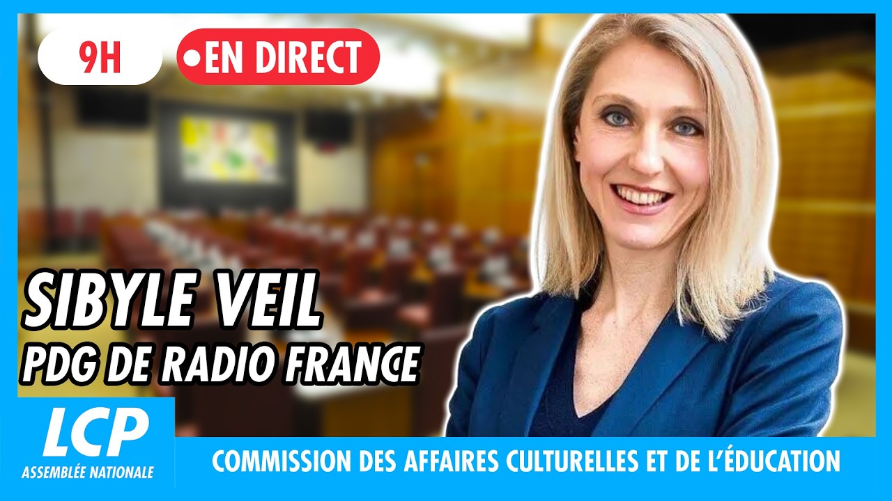 [DIRECT] Sybile Veil, PDG de Radio France auditionnée à l'Assemblée ...