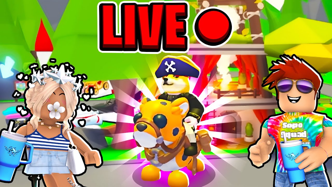 Safari Update Week 2 in Adopt Me!! Live! Roblox! - YouTube