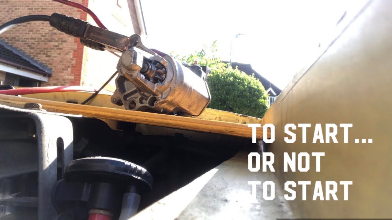 Starter Motor Replacement & Install // NOTaROADRUNNER // Classic Mopar ...