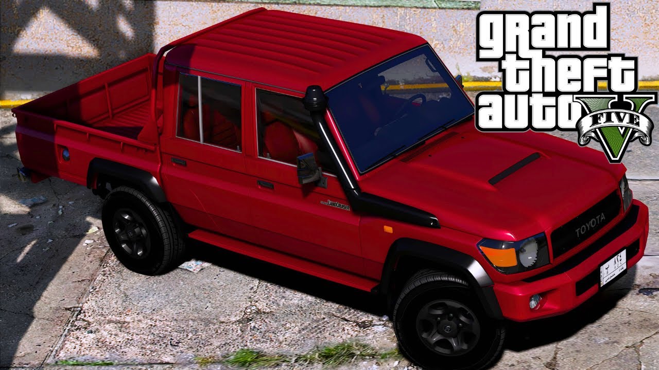 Toyota Land Cruiser J79 Review | Grand Theft Auto V | GTA 5 Mod ...