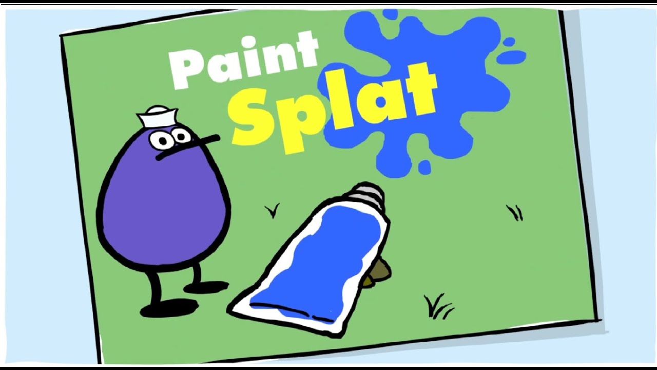 Peep And The Big Wide World: Paint Splat - Flash Games - YouTube
