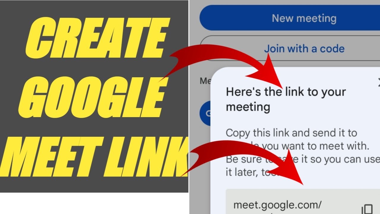 paano gumawa ng google meet link 2022 (how to create Google meet link ...