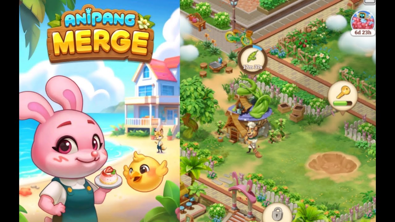 Anipang Merge | Level 1-7 Part 1 🐼🐻‍ ️ - YouTube