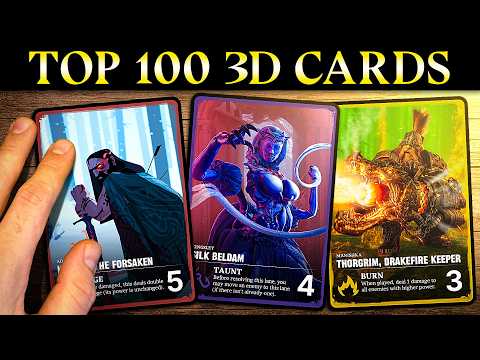 Top 100 Animated Trading Cards Montage | Gauntlet of Gods (ft. @RogetMusic )