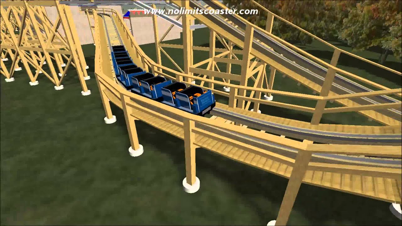 Troy - Gravity Group Wooden Coaster - YouTube