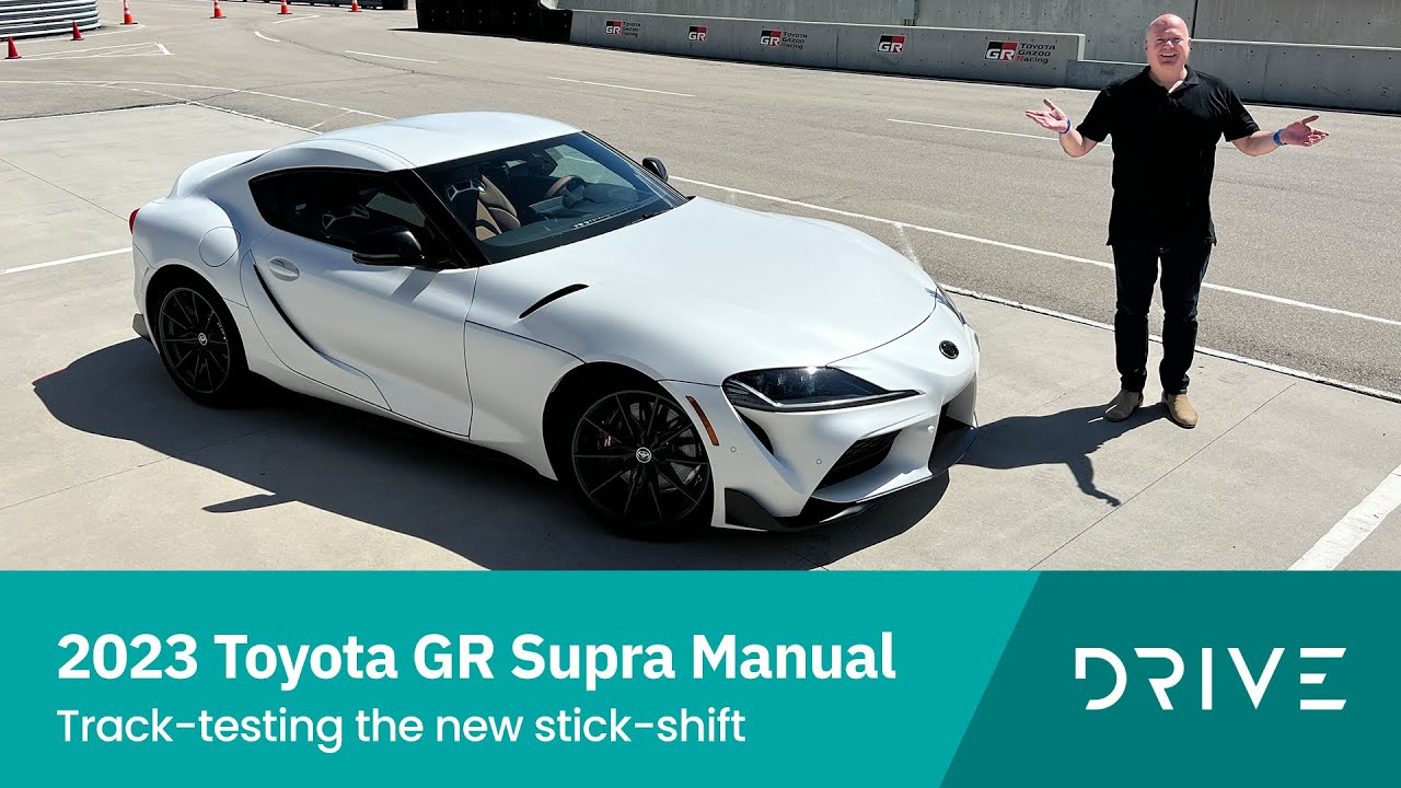 2023 Toyota GR Supra Manual | Track-testing The New Stick-shift | Drive ...