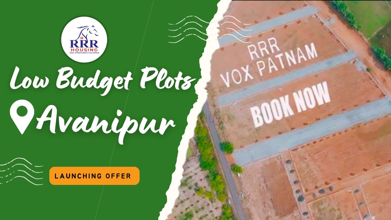 RRR HOUSING | Low budget New site Launching #Avanipur - YouTube