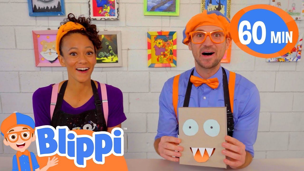 Explore the Cr8Space | Blippi | Shows for Kids - Explore With Me! - YouTube