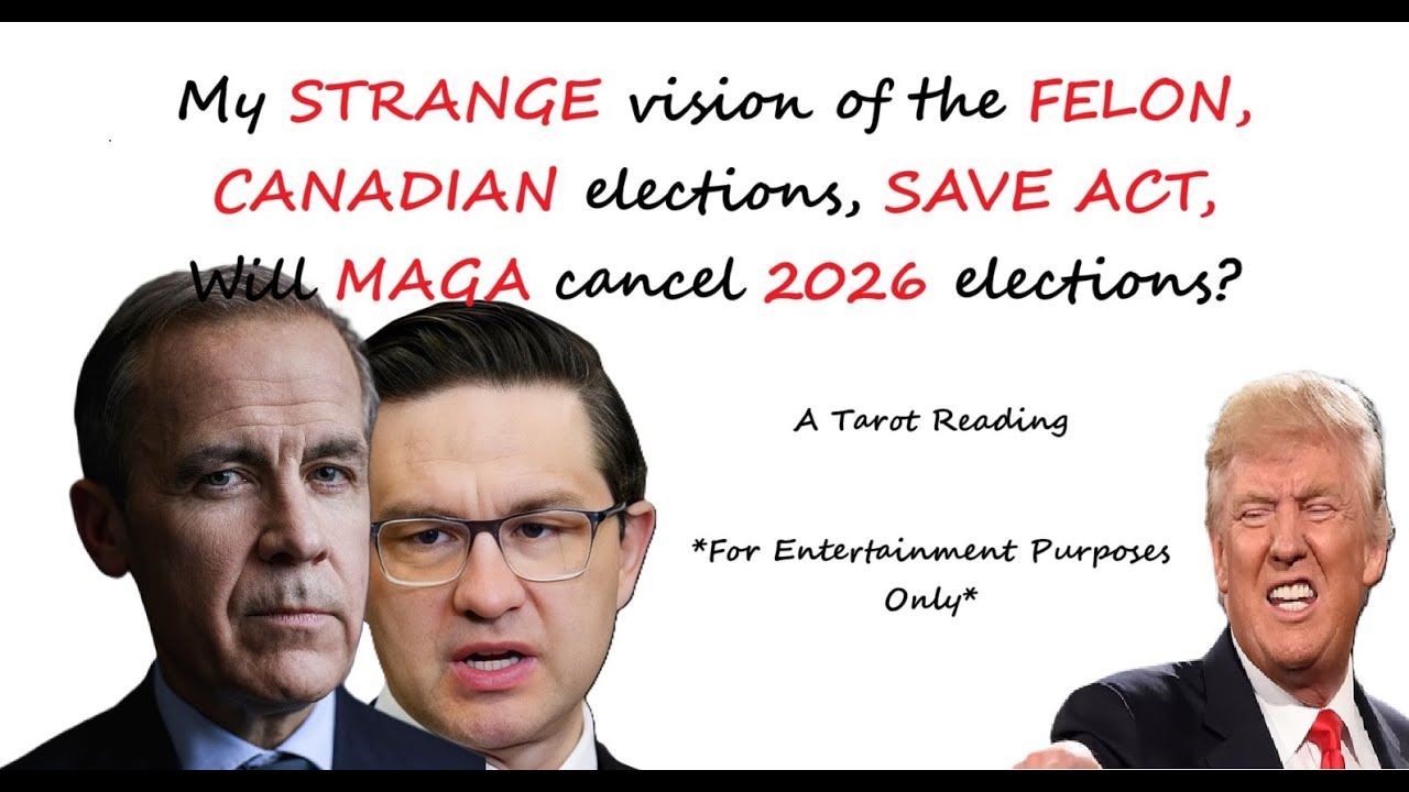 TRUMP is SICK and about D**d, CANADIAN ELECTIONS, SAVE ACT, MAGA ...