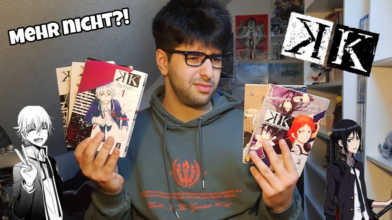 K - the First + K - Countdown || Manga Review - YouTube