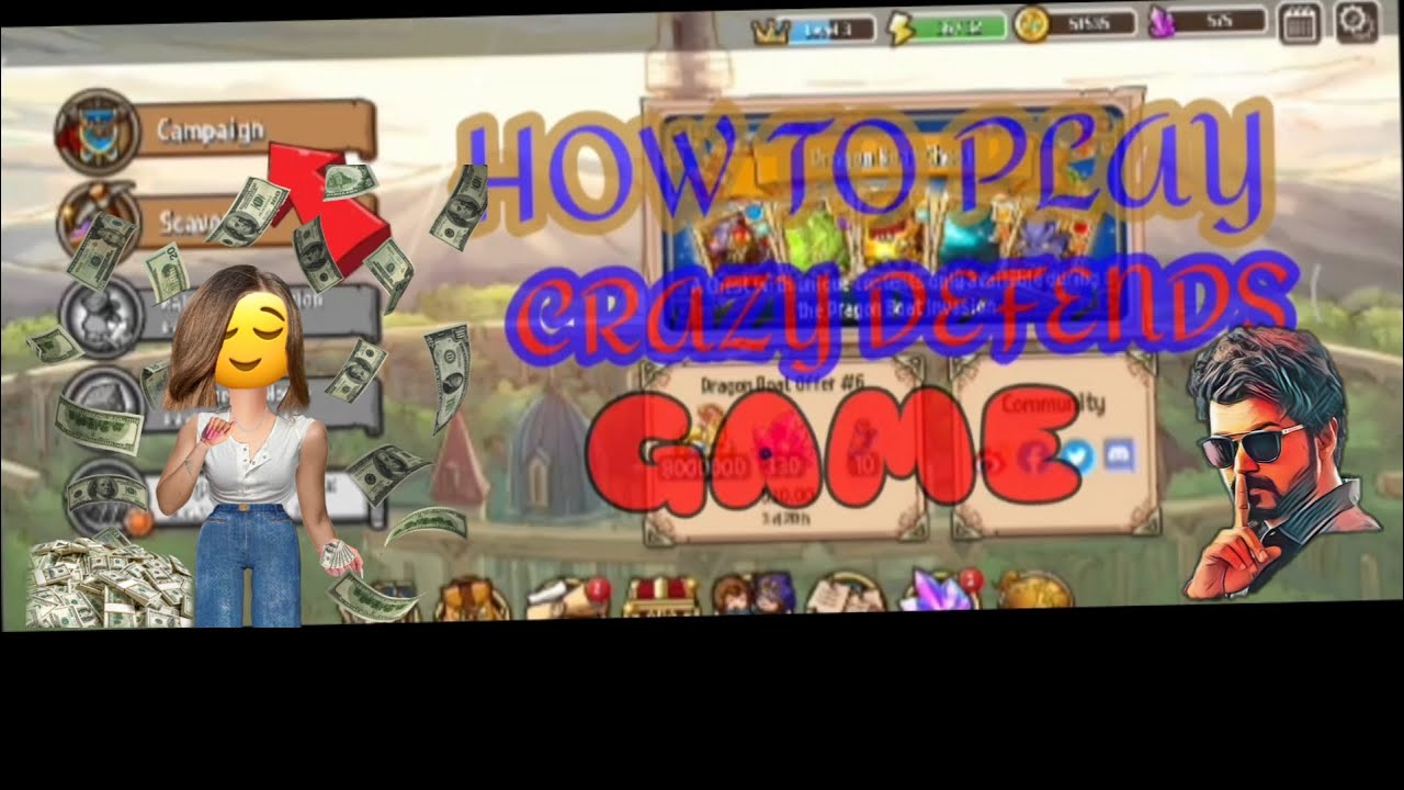 HOW To Play crazy defense BLOCK CHANE game tabar tokan and PESA 💸 kashe ...