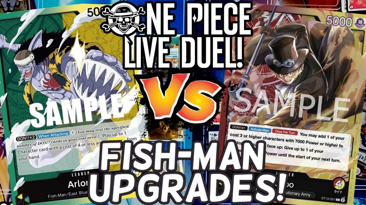 OP06 BUFFS ARLONG A LOT?! | Arlong Vs Sabo | One Piece TCG Live Duel ...