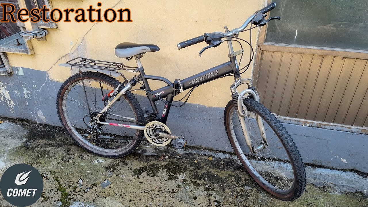 20-year-old Rusty and Messy Bike Restoration - YouTube