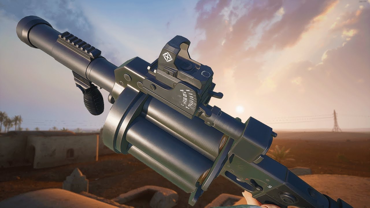 Squad's new 40MM GRENADE LAUNCHER - YouTube